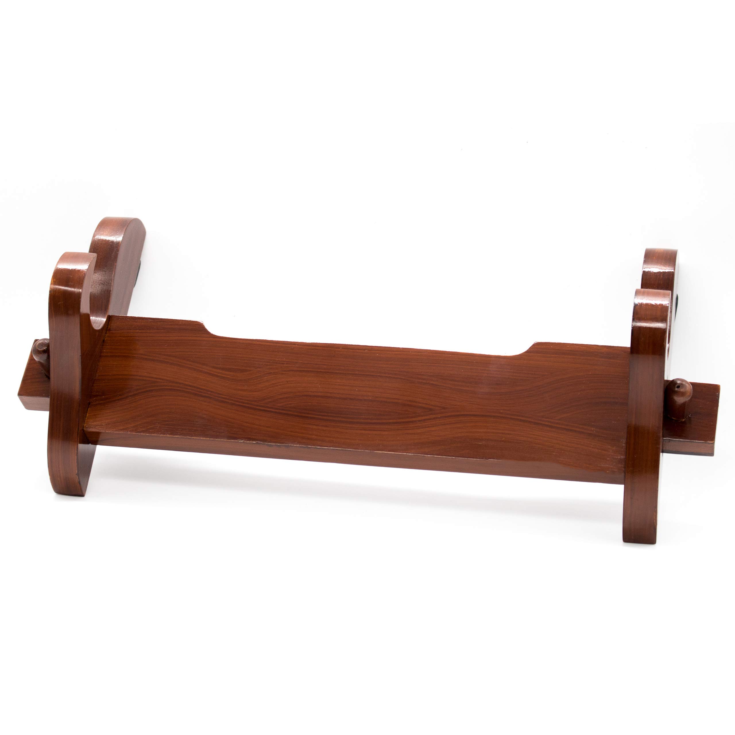 Mythrojan Solid Wood Sword Stand Medieval Sword Wall Mount Samurai ...