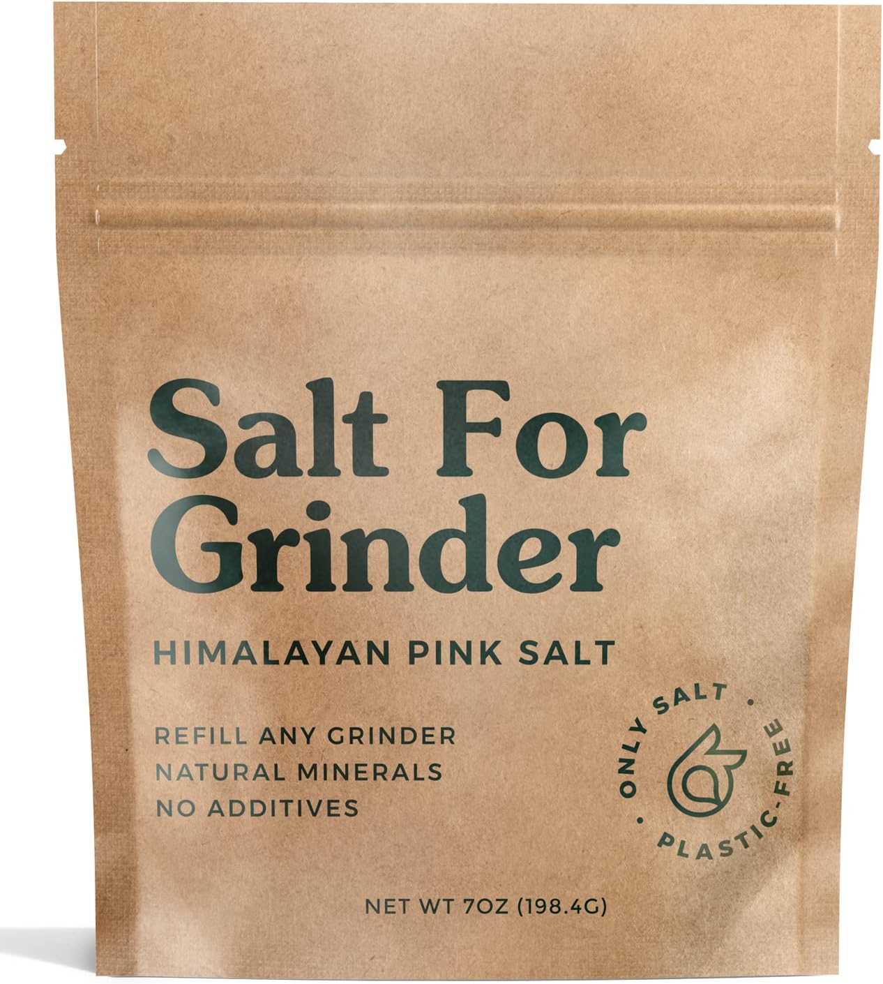 Amazon.com : Salt for Grinder - Himalayan Pink Salt Refill - Coarse ...