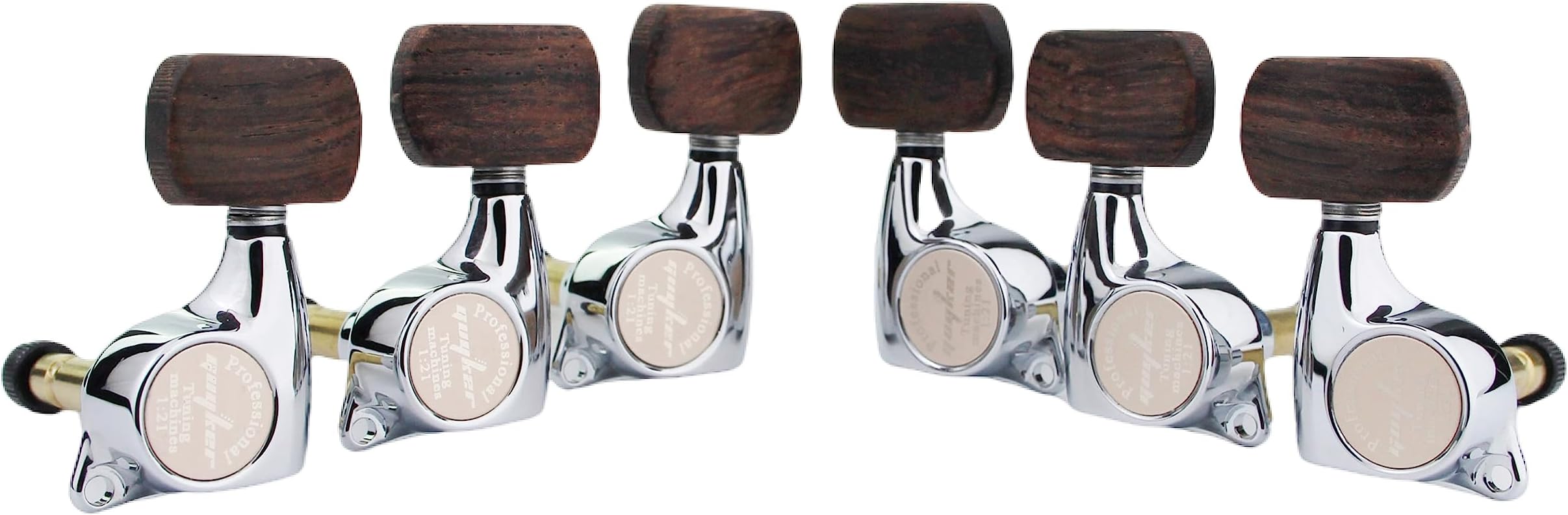 Amazon.com: Guyker Guitar Locking Tuners (3L + 3R) - 1:21 High End Roto ...
