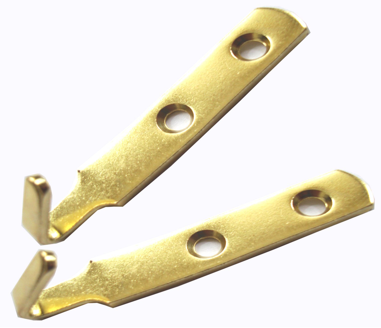 2 PACK HEAVY DUTY PICTURE J HOOKS 2 HOLE EB : Amazon.co.uk: DIY & Tools