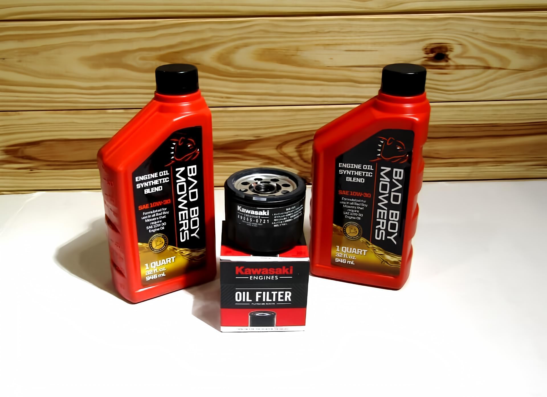 Amazon.com: Bad Boy Mowers Oil Change Kit For Maverick Compatible with ...
