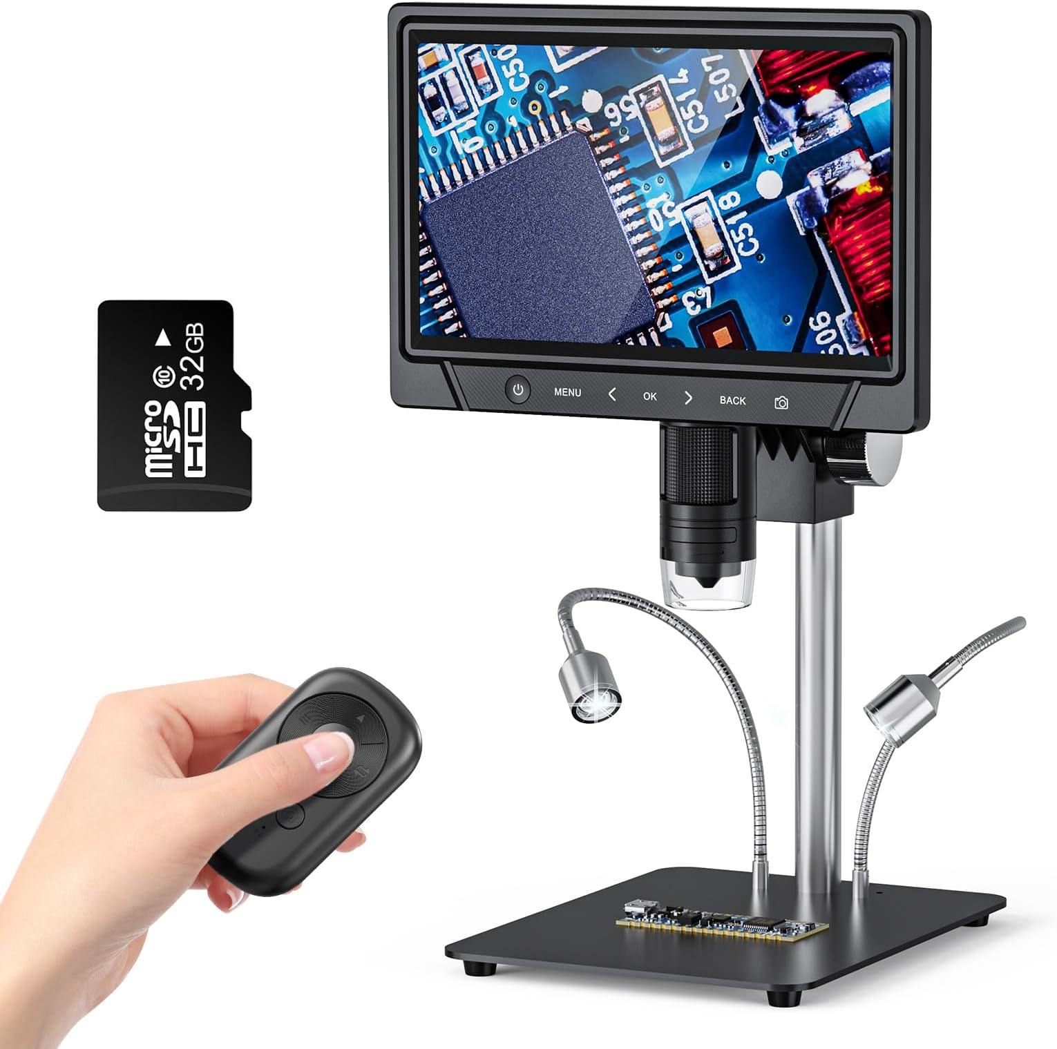 Amazon.com : Digital Microscope Camera 1200X, Ashfly 1920P Coin ...