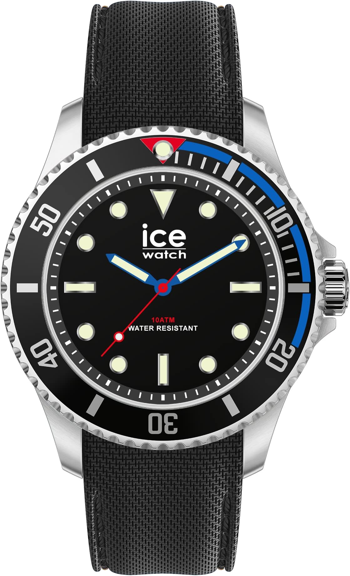 ICE-WATCH - Ice Forever Black - Montre Noire Mixte avec Bracelet en ...
