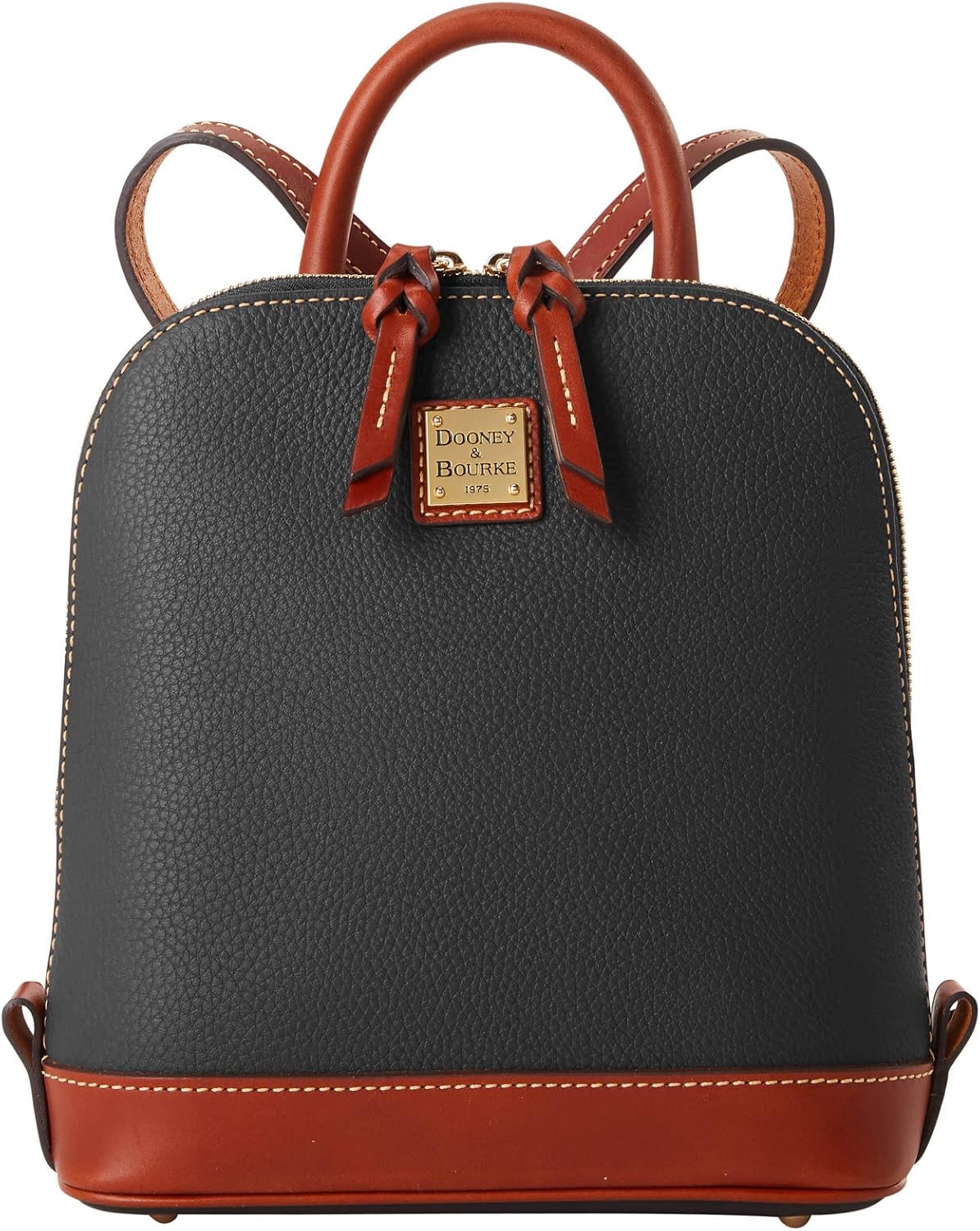 Amazon.com: Dooney & Bourke Handbag, Pebble Grain Small Zip Pod ...