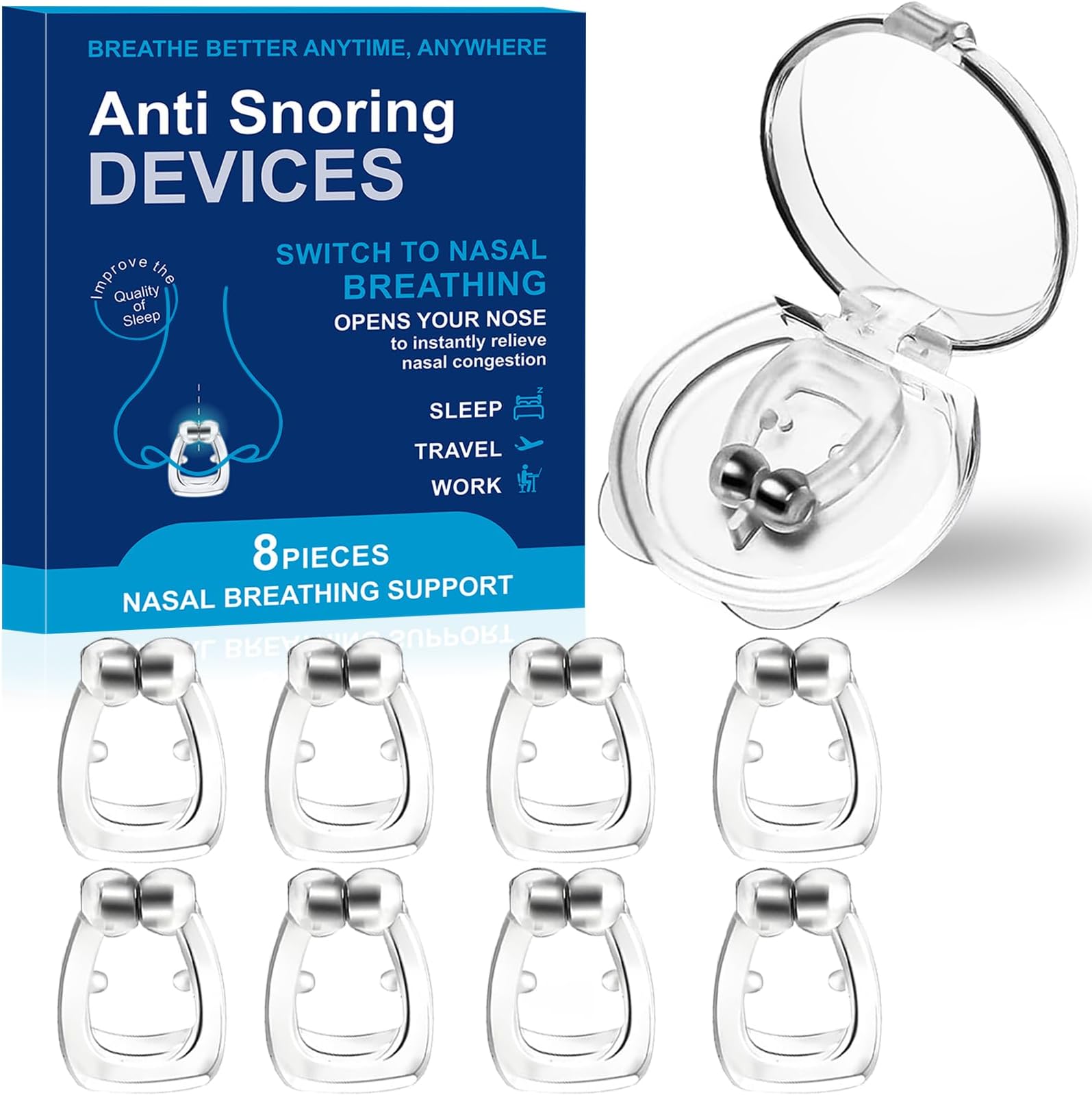 Amazon.com: Nasal Dilators for Sleeping, Anti Nose Clip to Ensure Deep ...