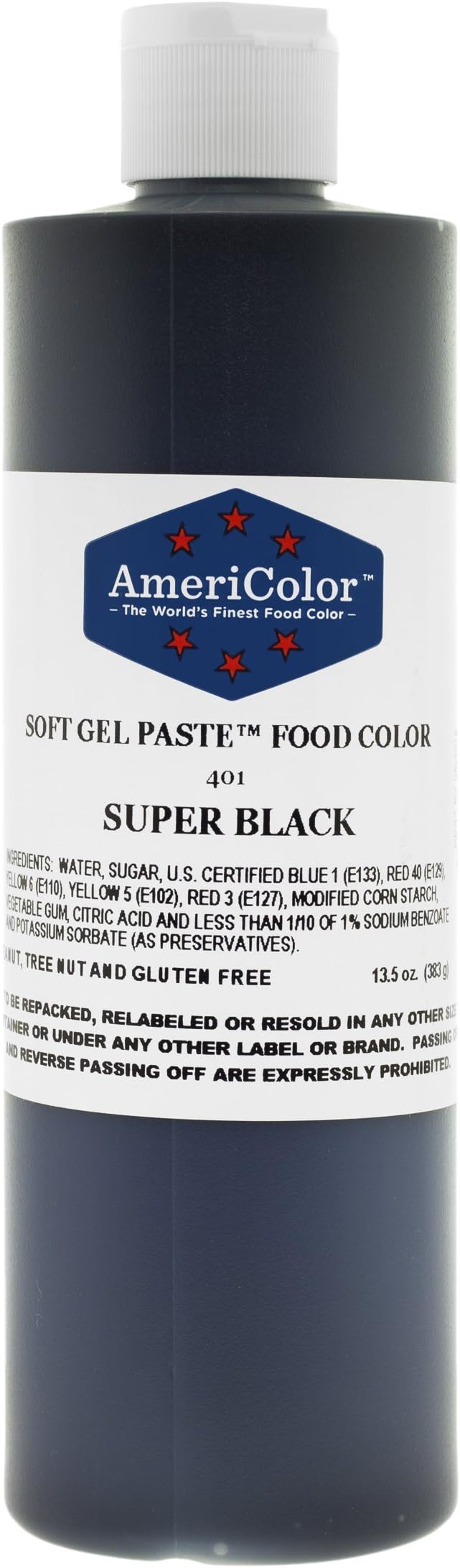 Amazon.com: AmeriColor Soft Gel Paste Food Color, 13.5-Ounce, Super ...