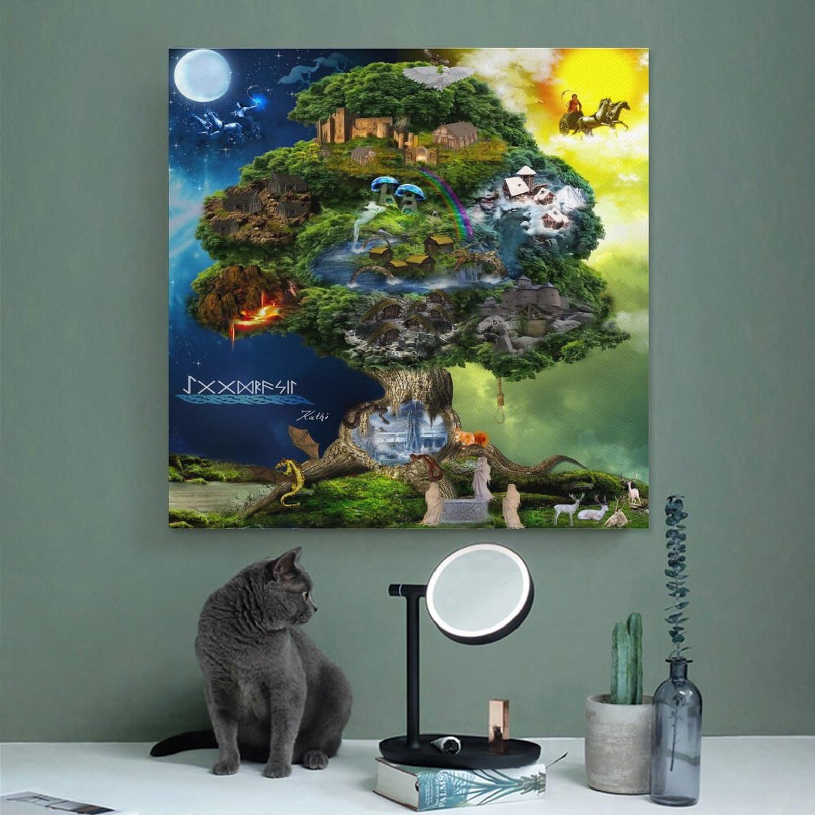 Yggdrasil Tree Map Roots Of Yggdrasil Preview: Building The World