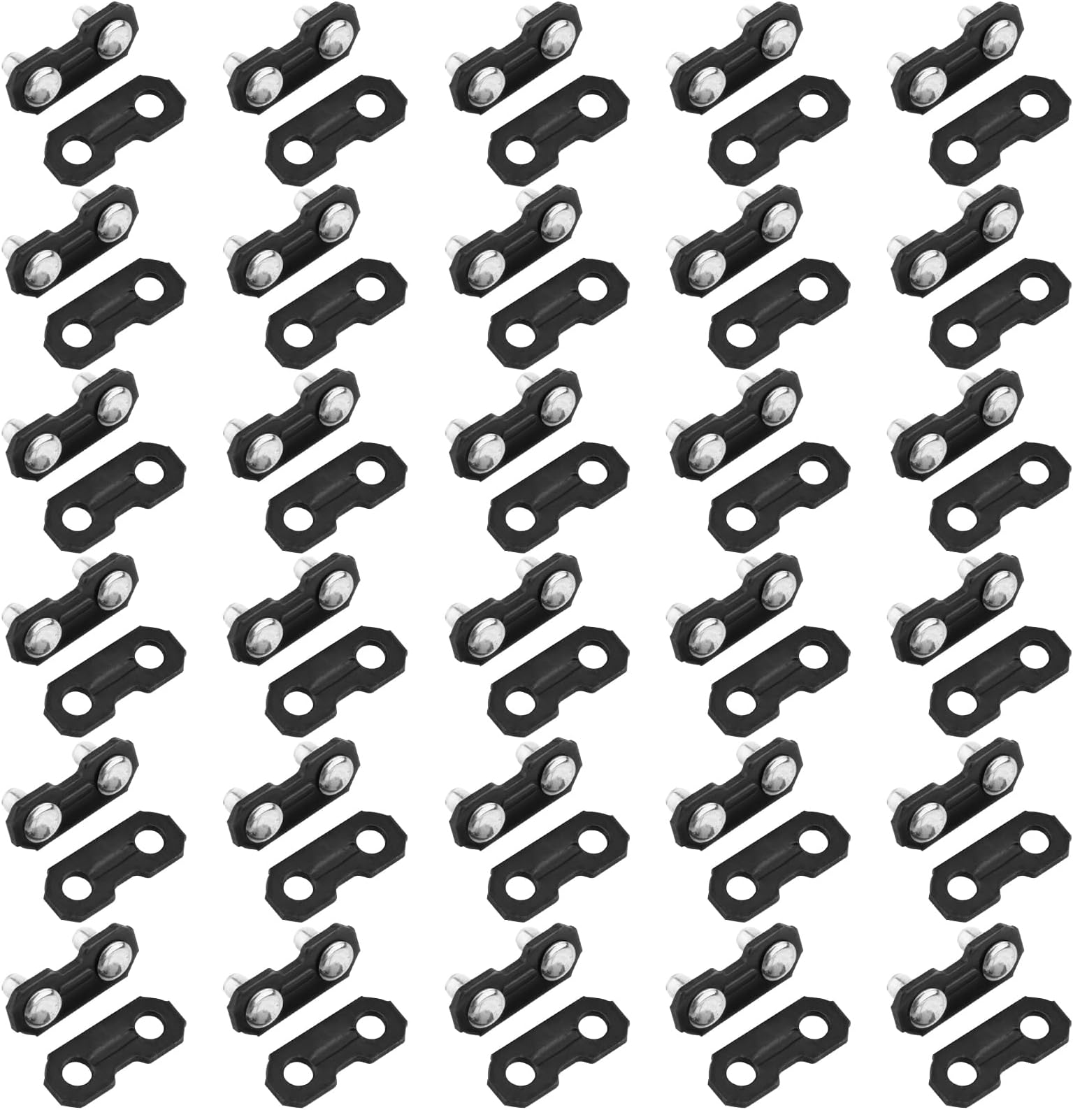 Amazon.com: NQEUEPN 30 Sets 3/8 (0.375") Chainsaw Master Chain Repair ...