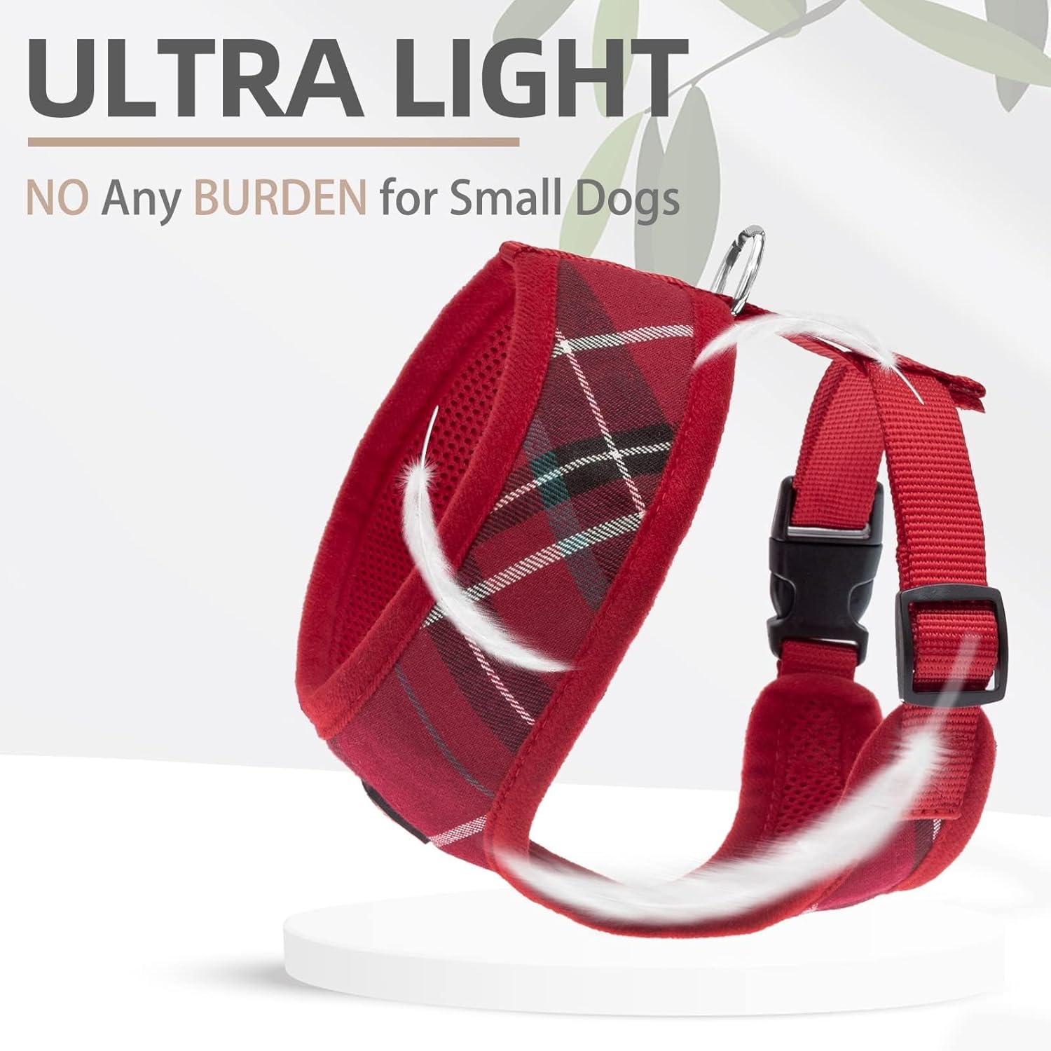 Arnés de malla suave para perro, chaleco acolchado cómodo para ...