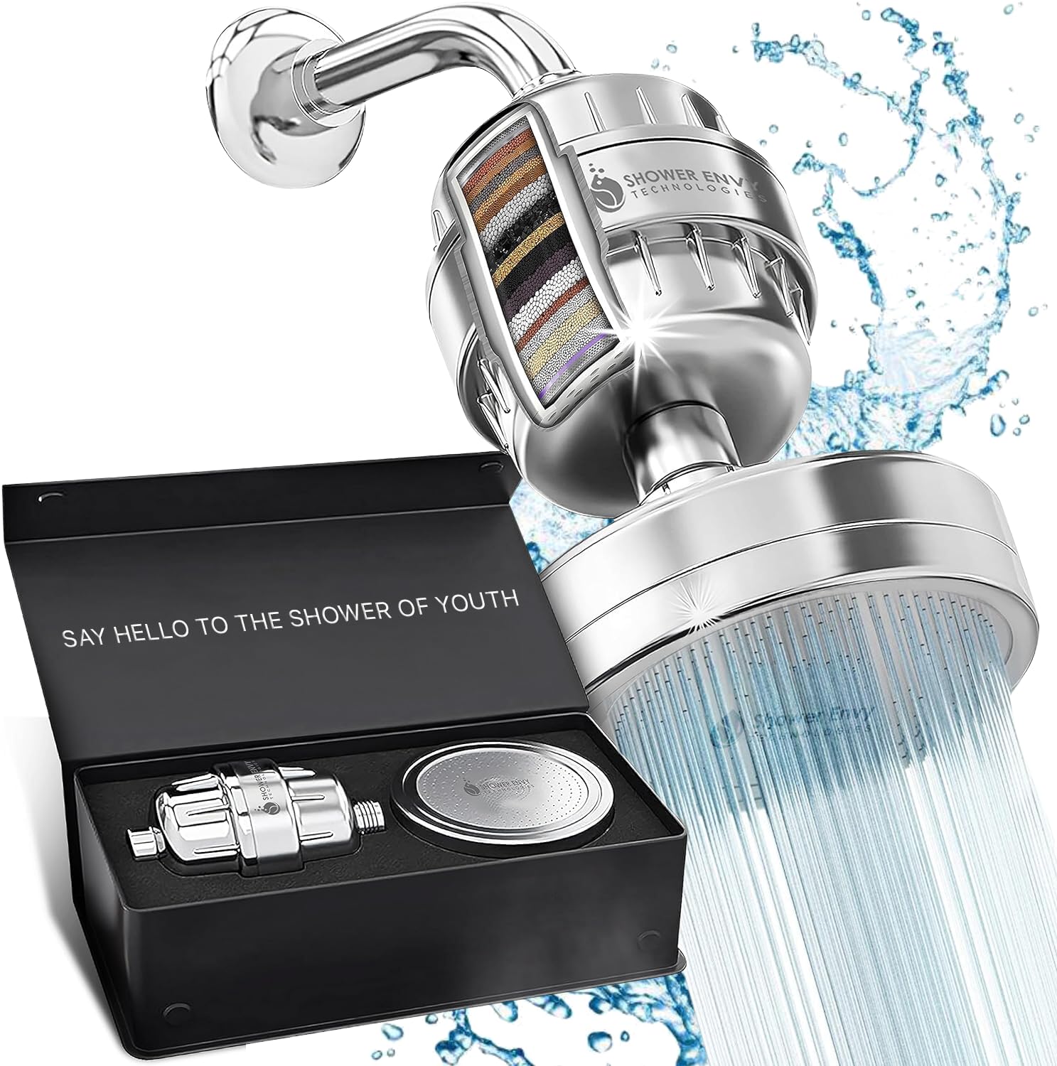 (Official) Shower Envy 5.0 Showerhead By Ecowater - Filtered Shower ...