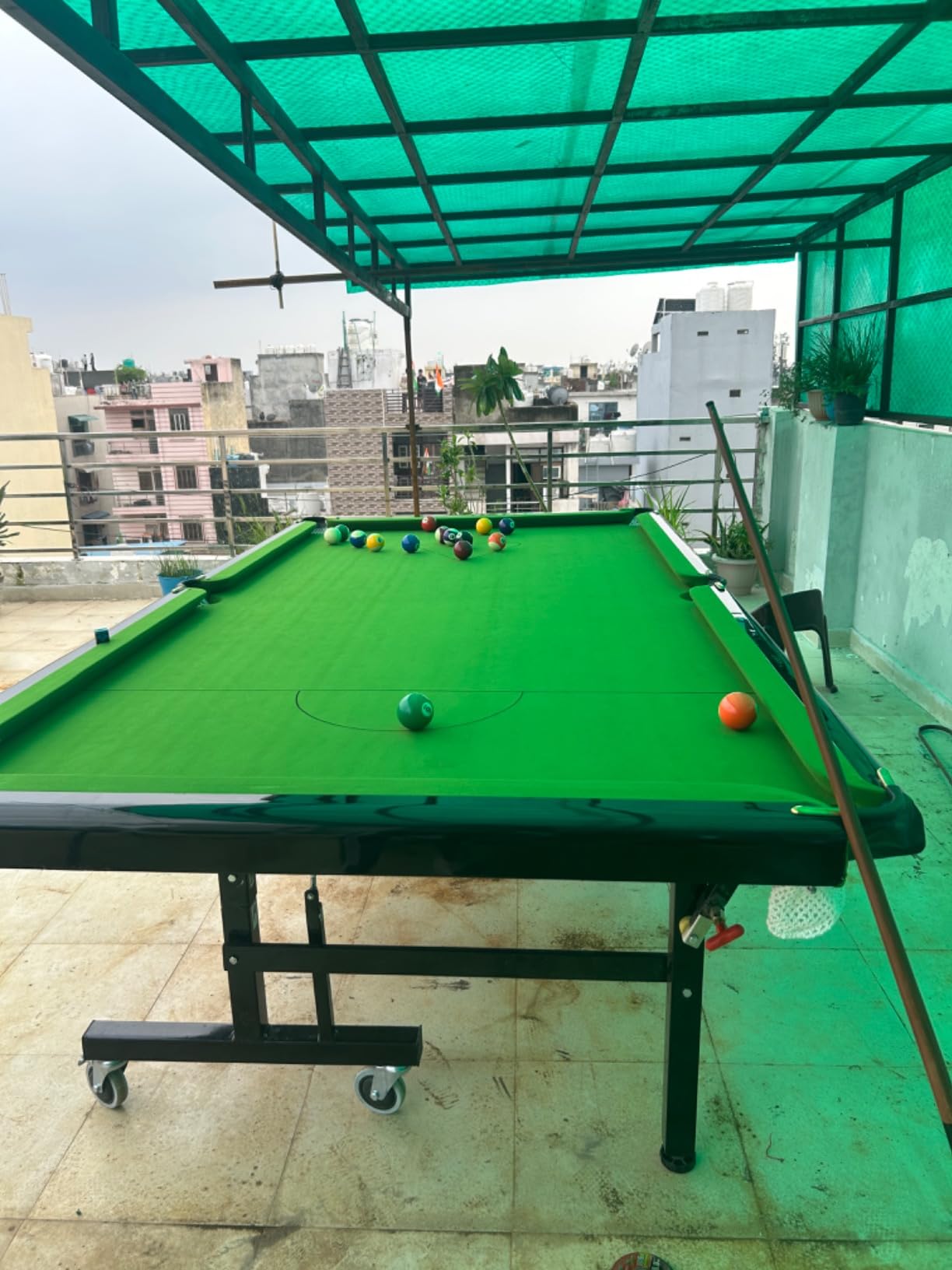 Buy Landscape Structures Movable Billiard Pool Table Adults | Outdoor ...