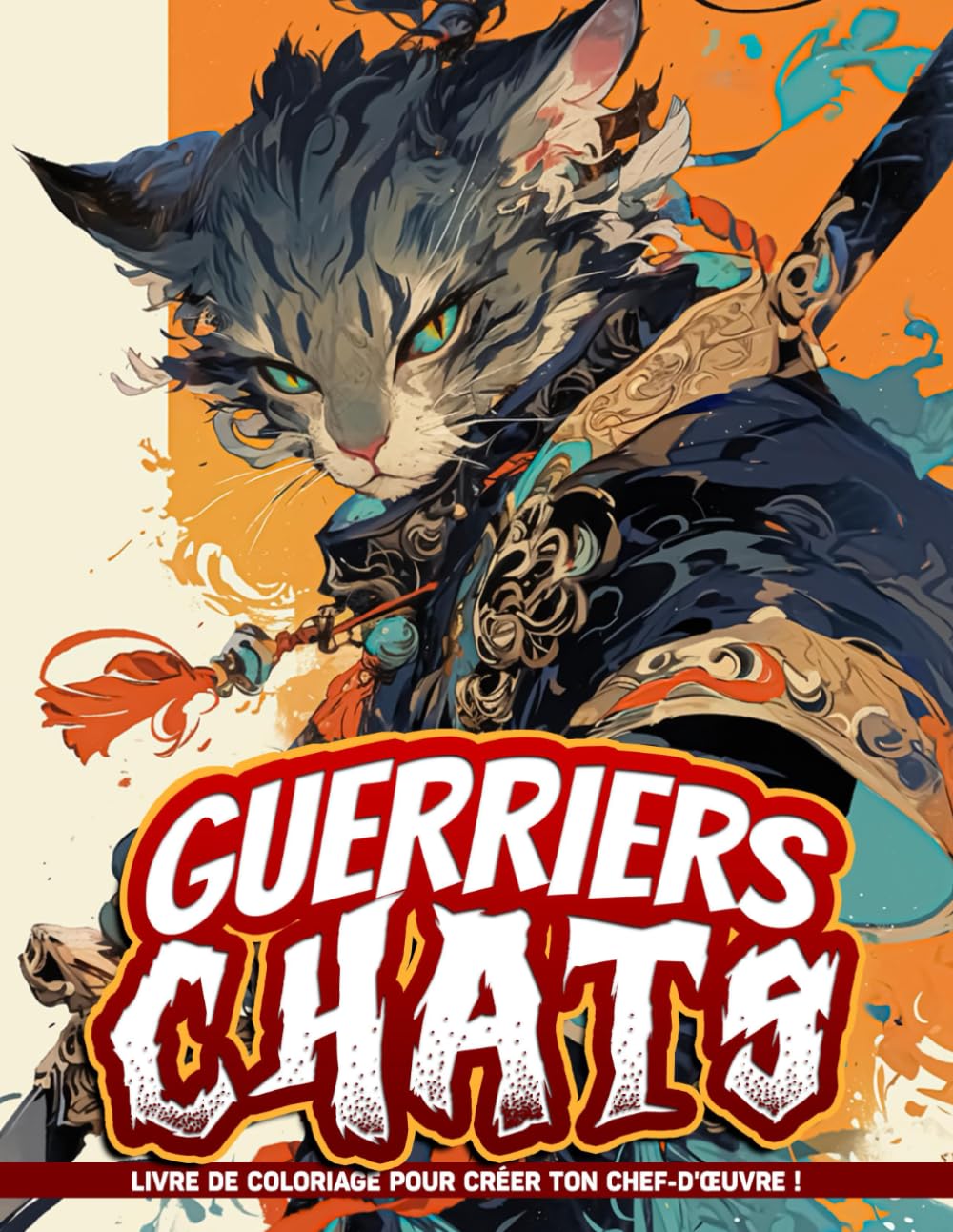 Coloriages De Chats Guerriers