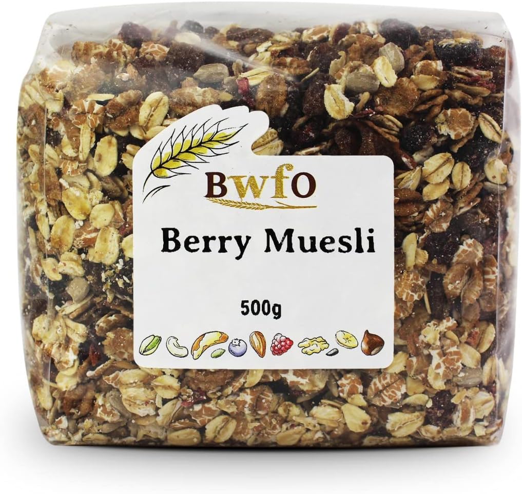 Berry Muesli 500g (BWFO) : Amazon.co.uk: Grocery