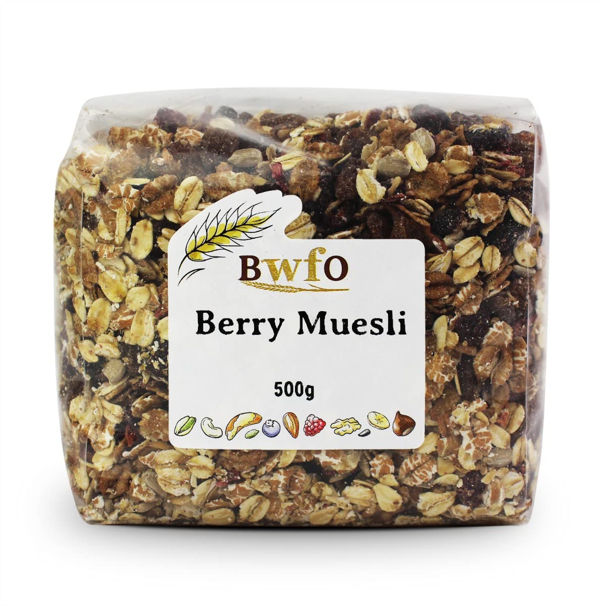 Berry Muesli 500g (BWFO) : Amazon.co.uk: Grocery