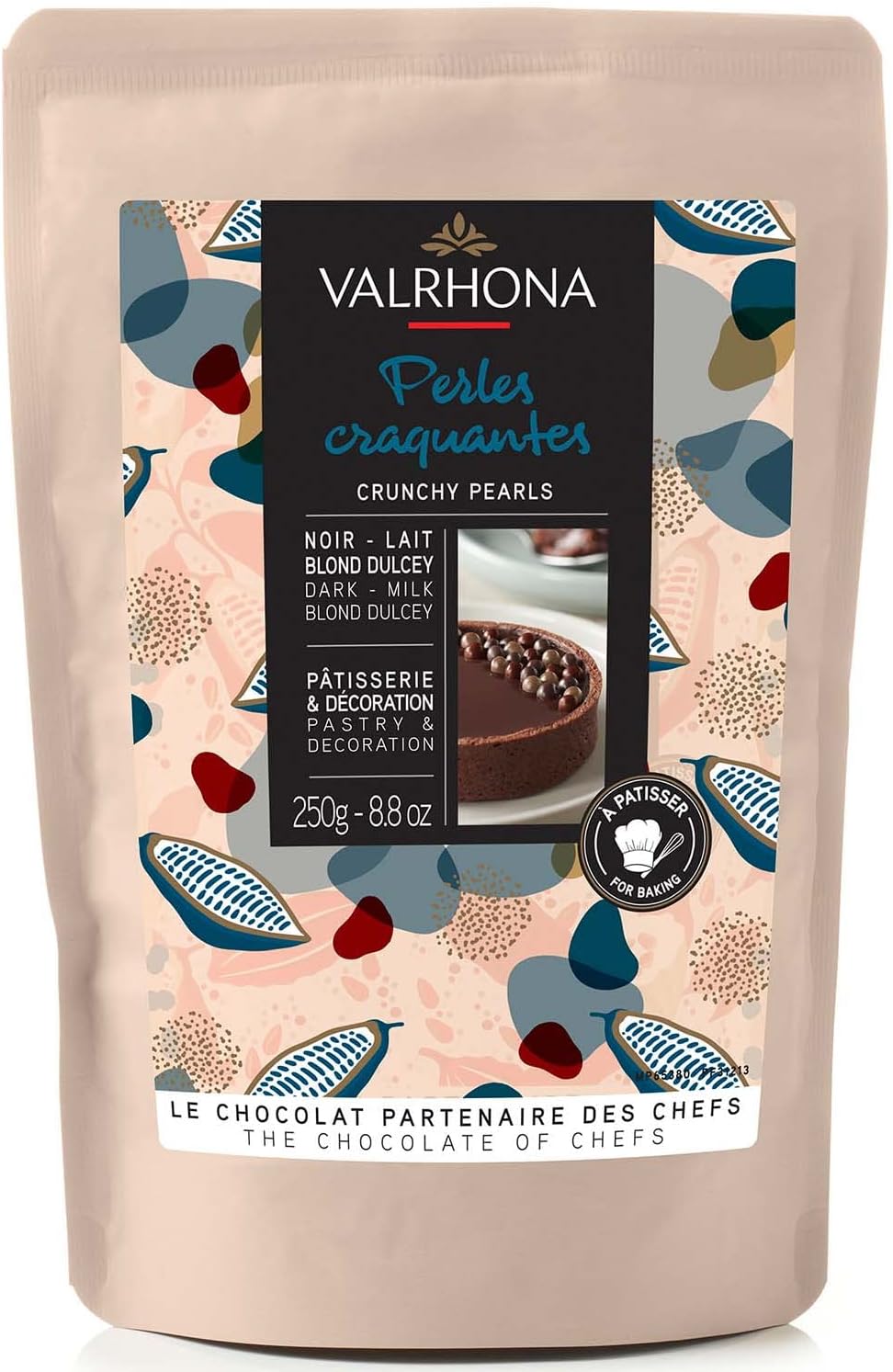 Amazon.com : Valrhona Premium French Blonde Chocolate DULCEY 35% Cacao ...