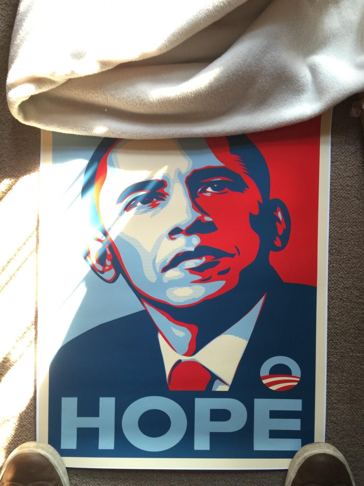 Amazon.com: BARACK OBAMA HOPE GLOSSY POSTER PICTURE PHOTO inspiration ...