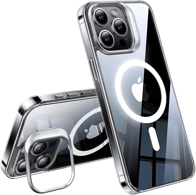 Amazon.com: TORRAS Magnetic Kickstand for iPhone 15 Pro Case ...