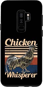 Amazon.com: Galaxy S9+ Chicken Whisperer Rooster Farmer Communication ...