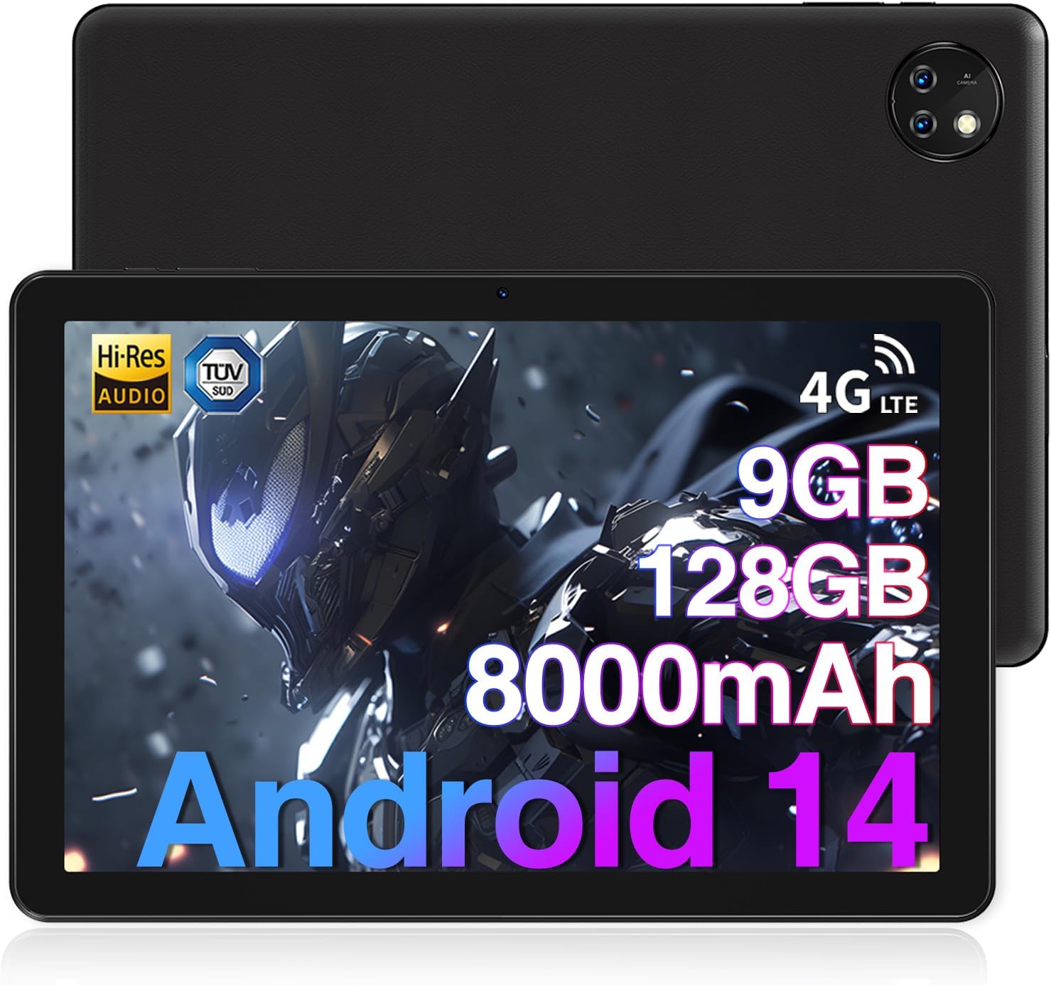 DOOGEE T30E Android 14 Tablet 11 Zoll 9GB RAM +128GB ROM , 8000mAh, HD ...