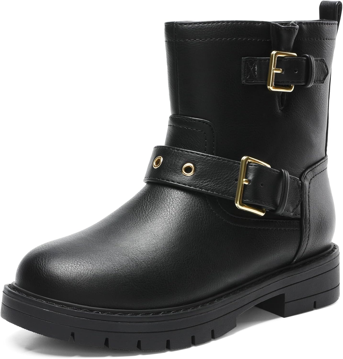 Amazon.com | DREAM PAIRS Girls Ankle Booties Waterproof Side Zipper ...