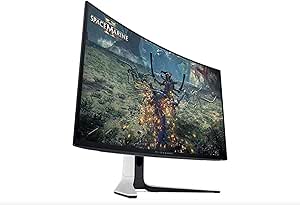 Amazon.com: Alienware AW3225QF 31.6" 4K UHD (3840 x 2160) 240Hz Curved ...