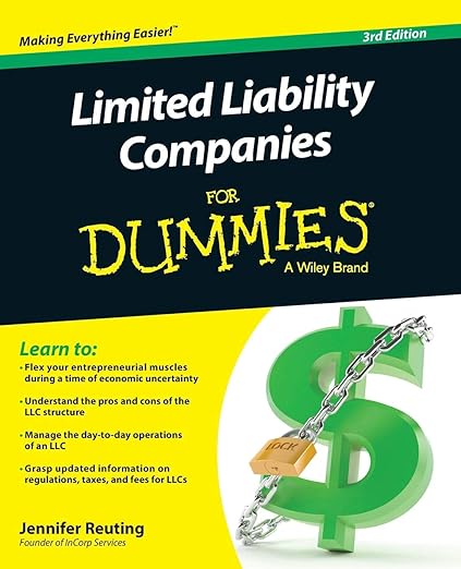 Limited Liability Companies For Dummies: Reuting, Jennifer ...
