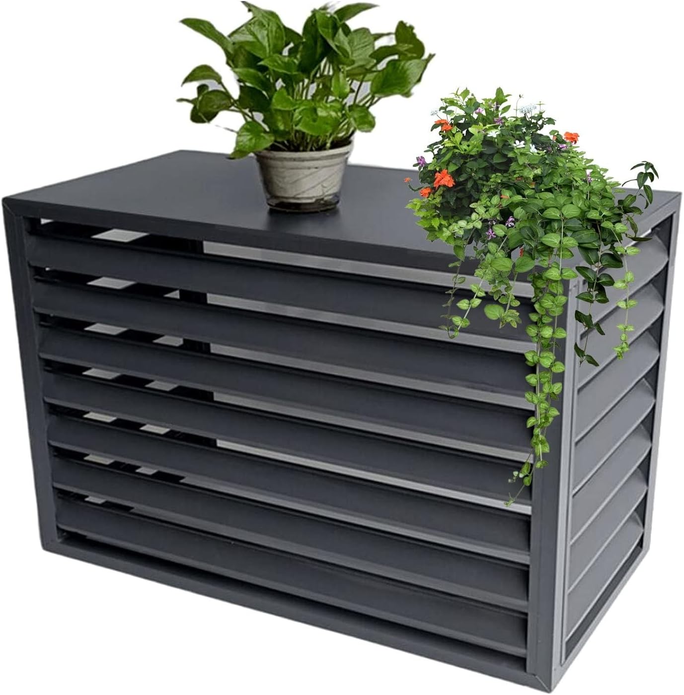Amazon.com: OSmari Heavy Duty Air Conditioner Fence Screen All-Weather ...