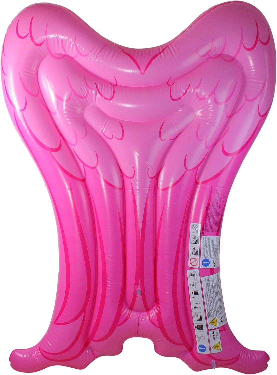 Amazon.com: Inflatable Angel Wings Pool Mattress Float - 5' - Pink ...