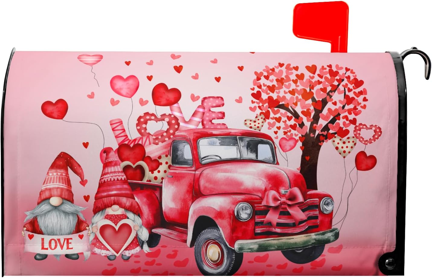 Amazon.com: Happy Valentine's Day Mailbox Cover Valentine's Day Truck ...