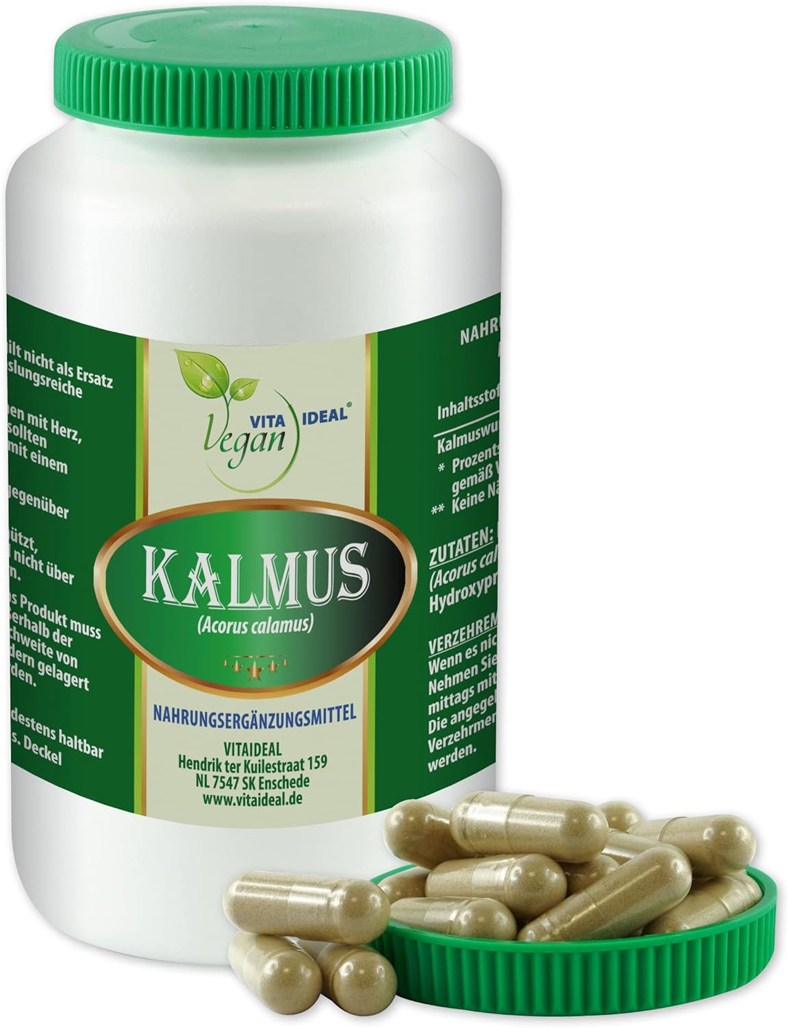 VITA IDEAL Vegan® Calamus Root 360 Capsules – Acorus Calamus ...
