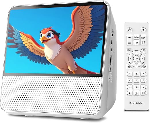 Amazon.com: 9.8" Portable DVD Player with Screen, 7'' HD 1024 * 600 ...