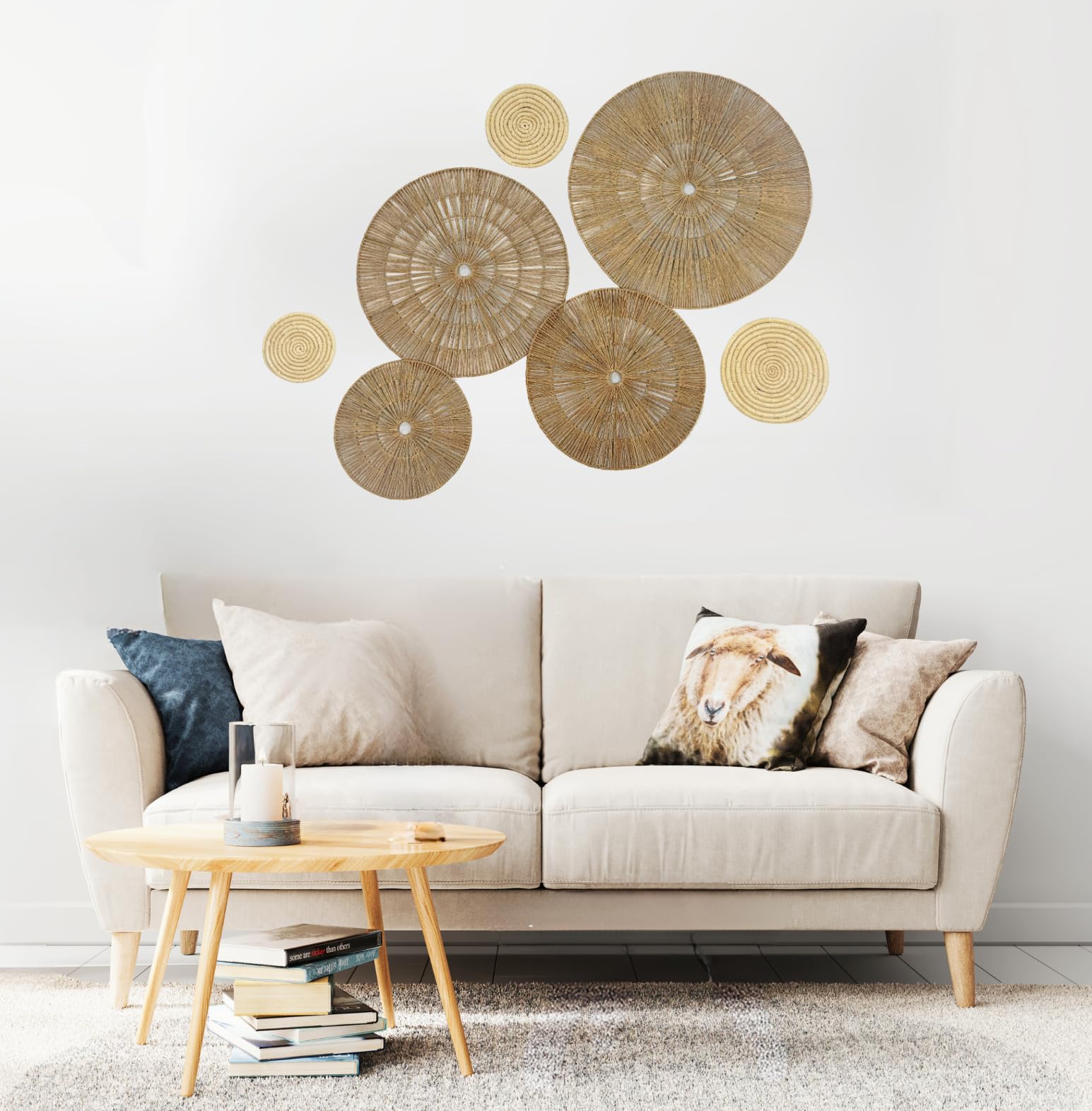 Woven Disc Wall Decor: Transform Your Space with Style and Texture – Decor