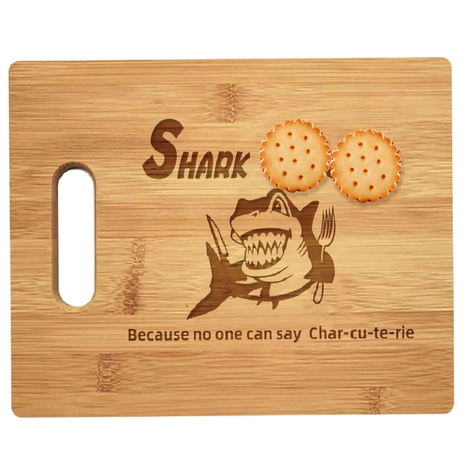 Amazon.com: 13inch Shark Charcuterie Board | Handmade Cutting Boards ...