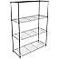 Amazon.com: 4 Tier Shelving Unit NSF Wire Shelf Metal Large Storage ...