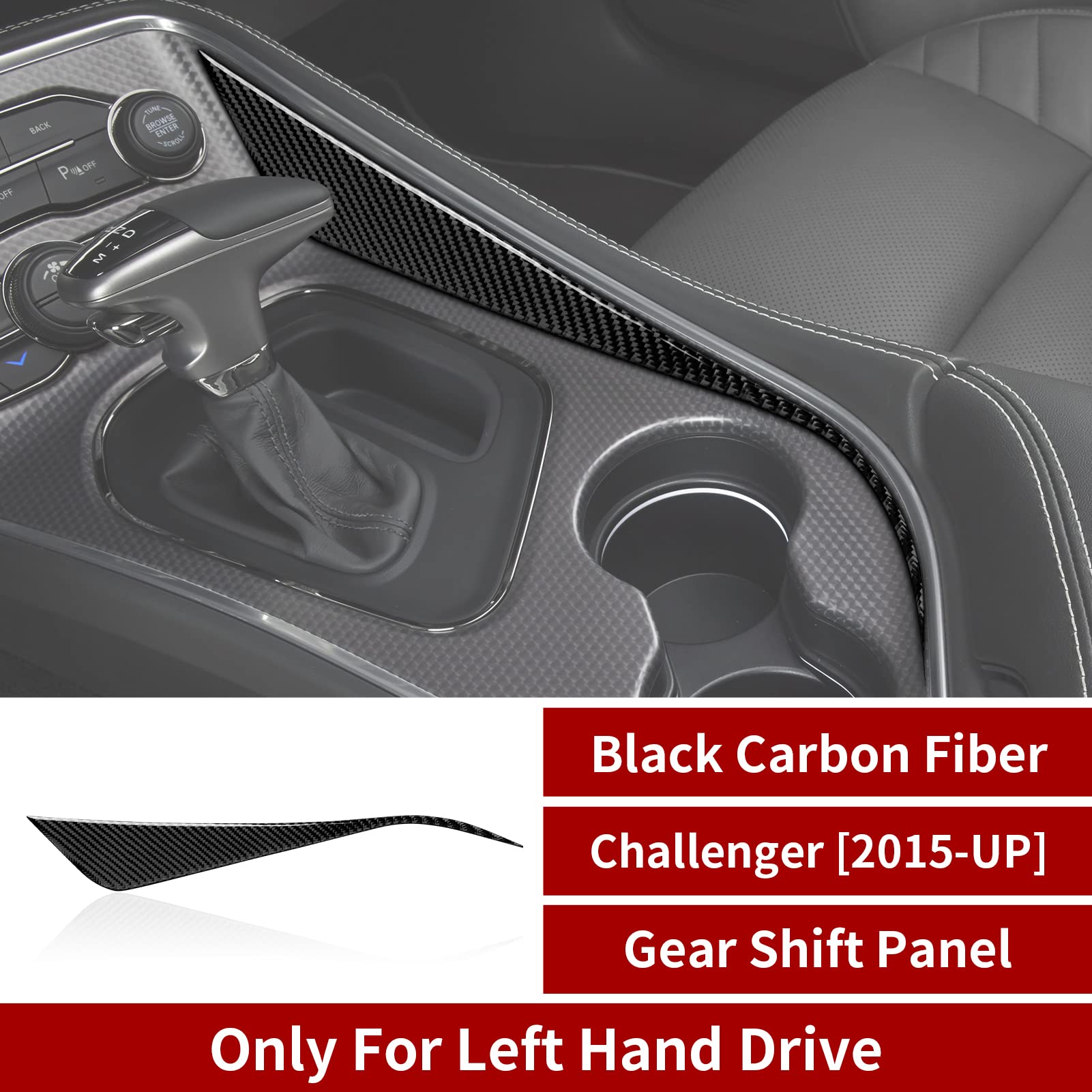 Snapklik.com : Car Side Gear Shift Panel Decal For 2015 2016 2017 2018 ...