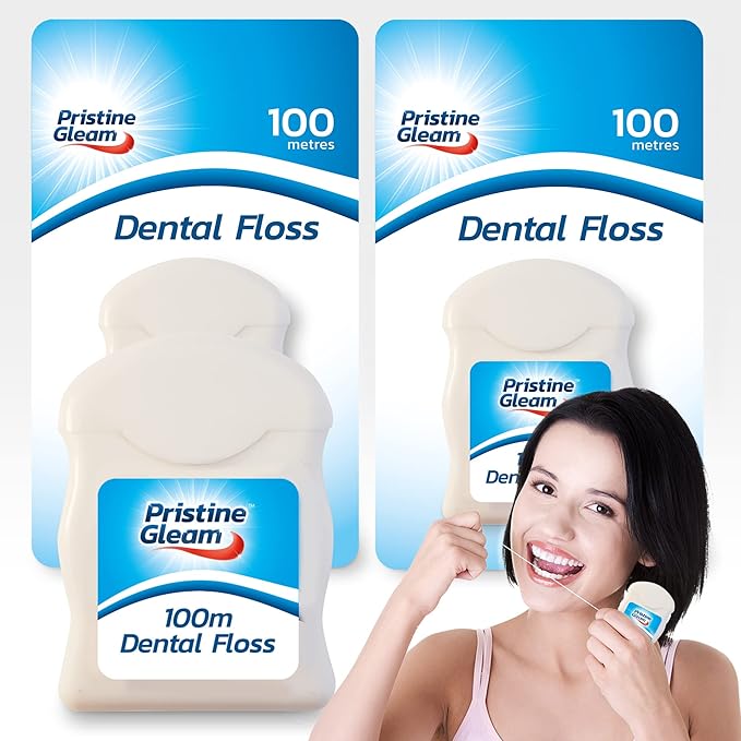 2pk Dental Floss | Convenient Dispenser Floss, Dental Floss String ...