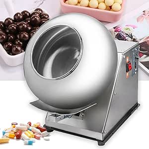 Amazon.com: Naturalpowev Sugar Coating Machine Candy Coater Machine ...