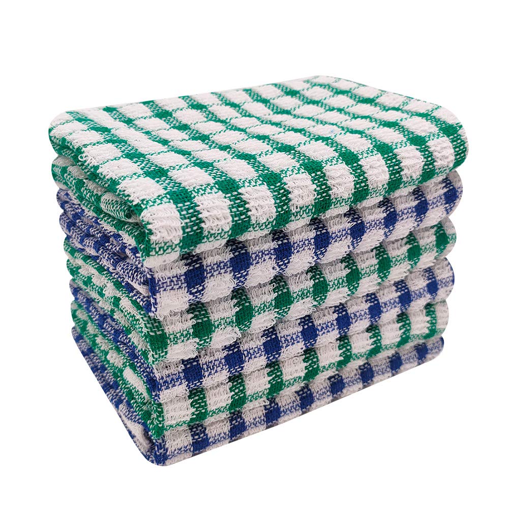 SURPRISE PIE Kitchen Dish Towels 11 Inch x 16 Inch Bulk Cotton Kitchen ...