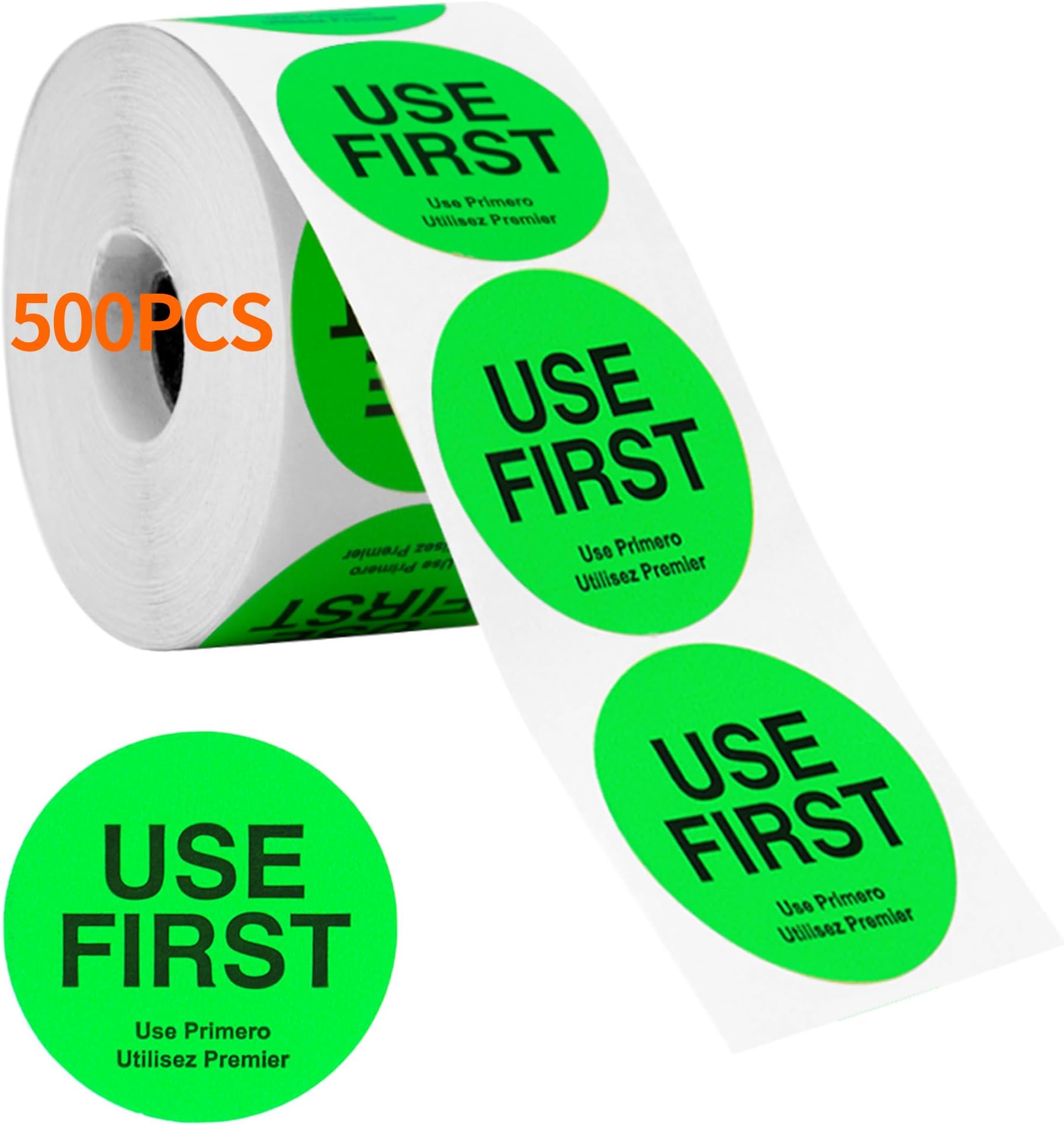 Amazon.com : Use First Sticker with 2 Inch Circular Inventory Control ...