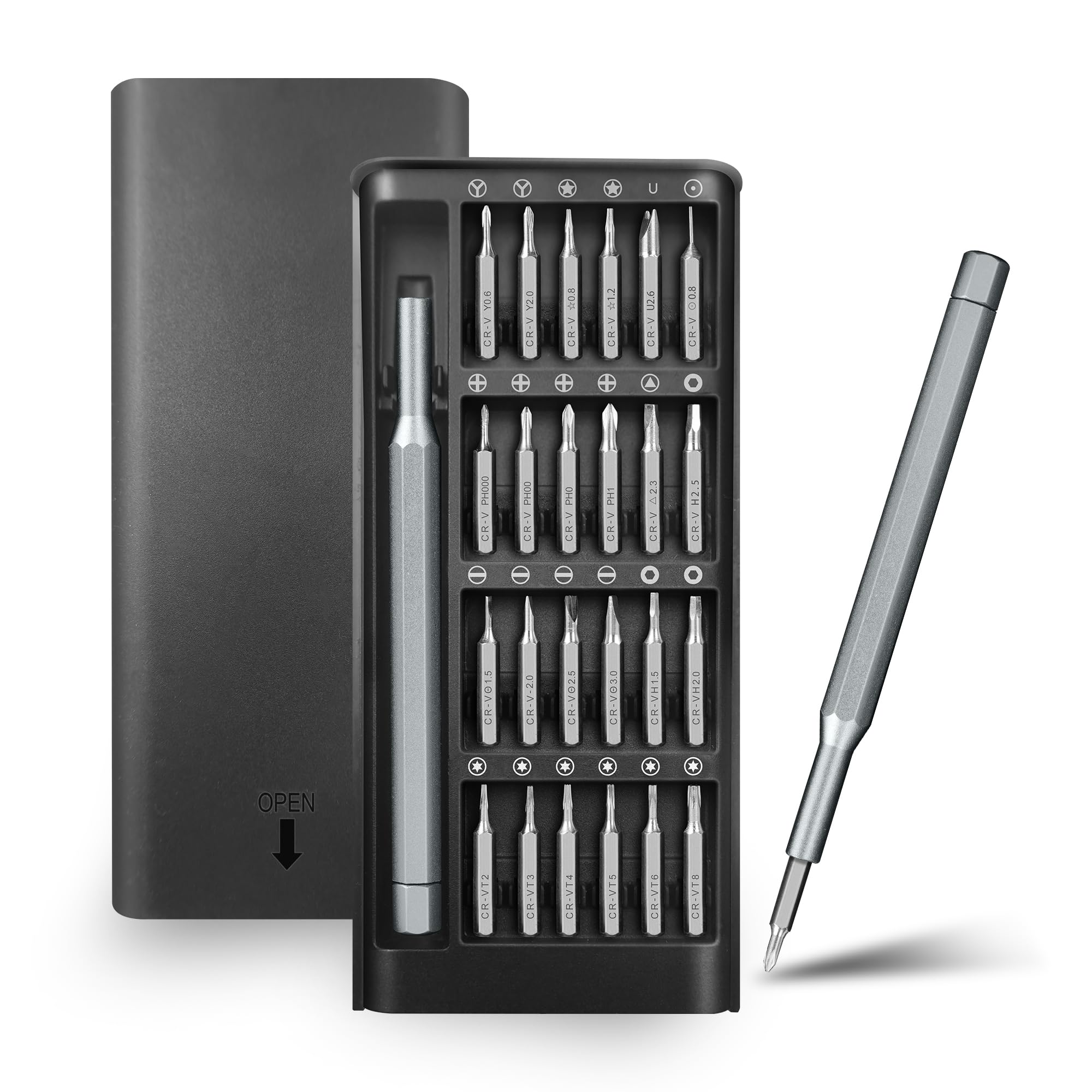 24 In 1 Professional Precision Screwdriver Set Small Magnetic ...