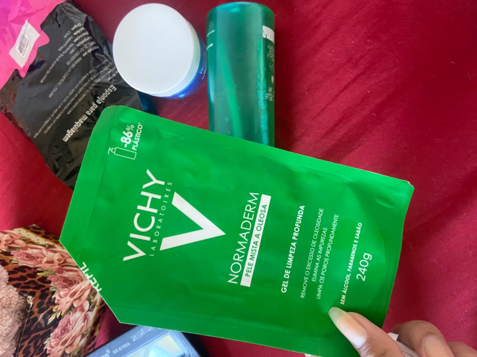 Normaderm Vichy - Gel de Limpeza Profunda Anti-Oleosidade - Refil 240g ...
