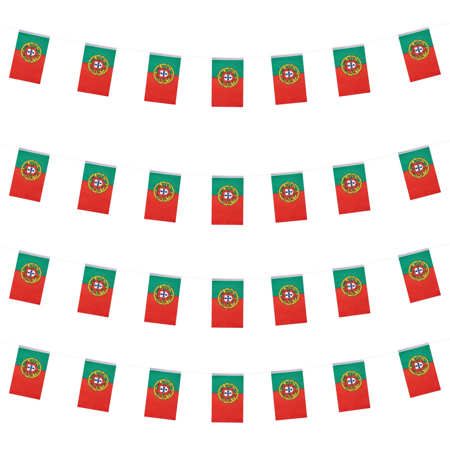 Snapklik.com : WXTWK Portugal Flags Portuguese Small Mini Pennant ...
