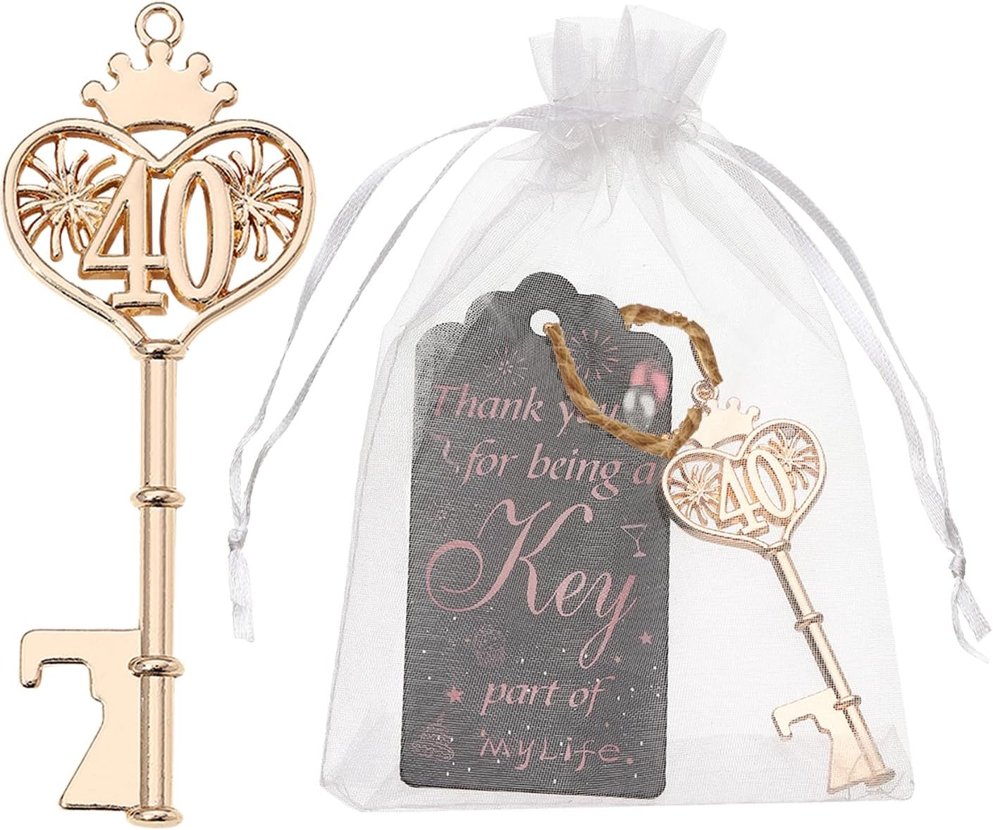 Amazon.com: 24pcs 30th Gold Key Bottle Opener 30th Birthday Party ...