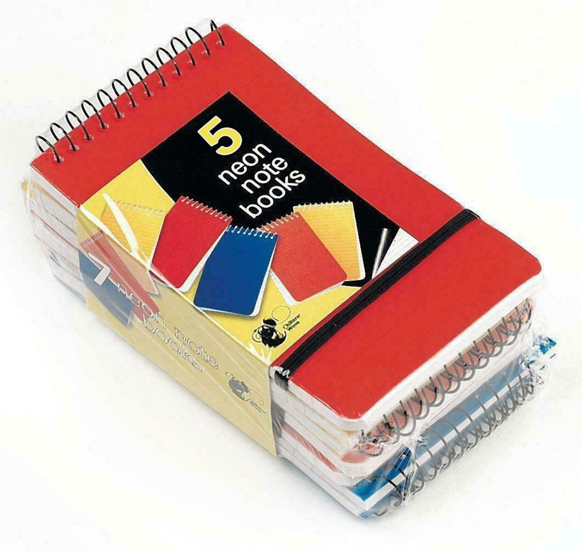 Premier Stationery Concept A7 100 Pages Spiral Pocket Notebook with ...