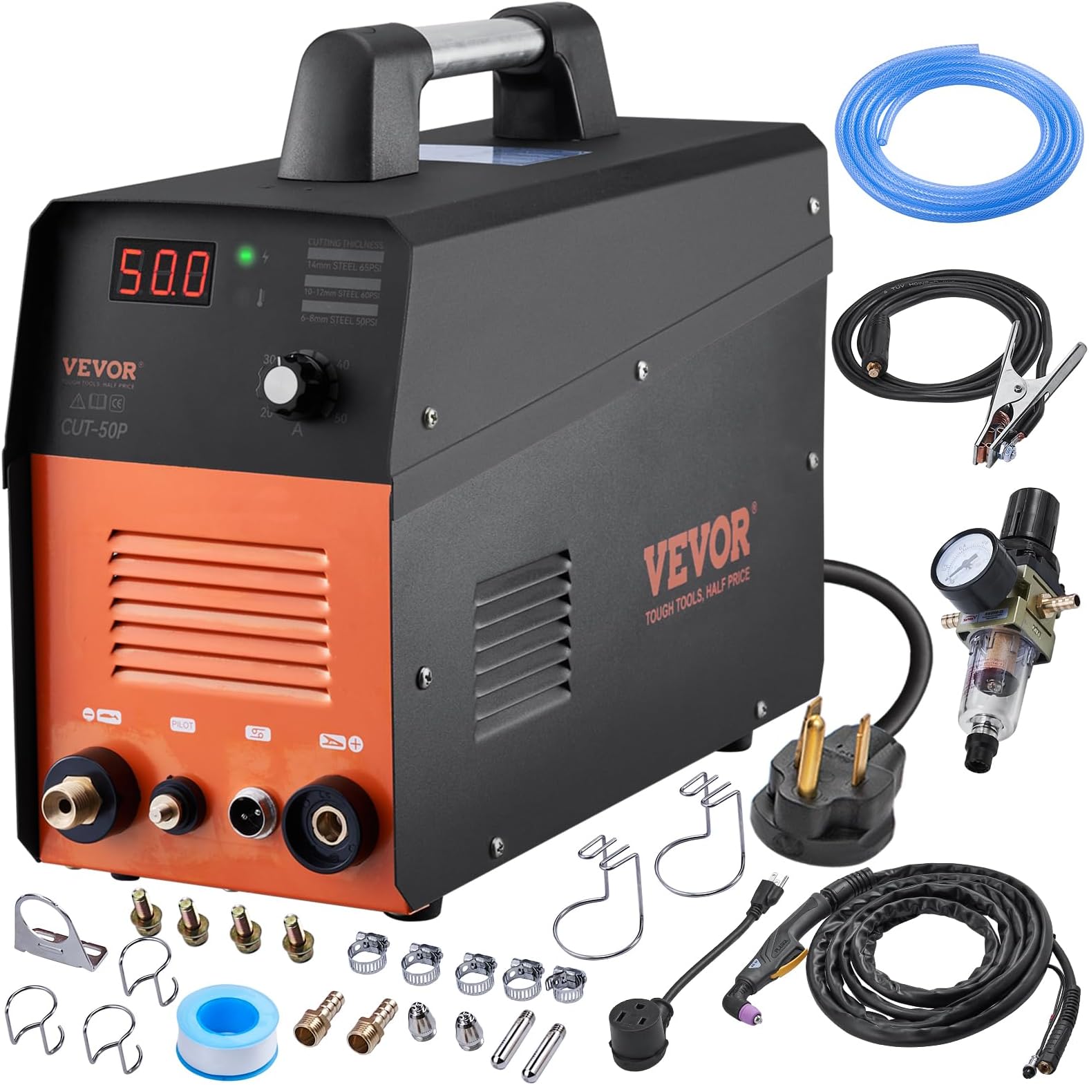VEVOR 3 in 1 Plasma Cutter Welder Machine, CT-520 TIG/MMA Plasma Cutter ...