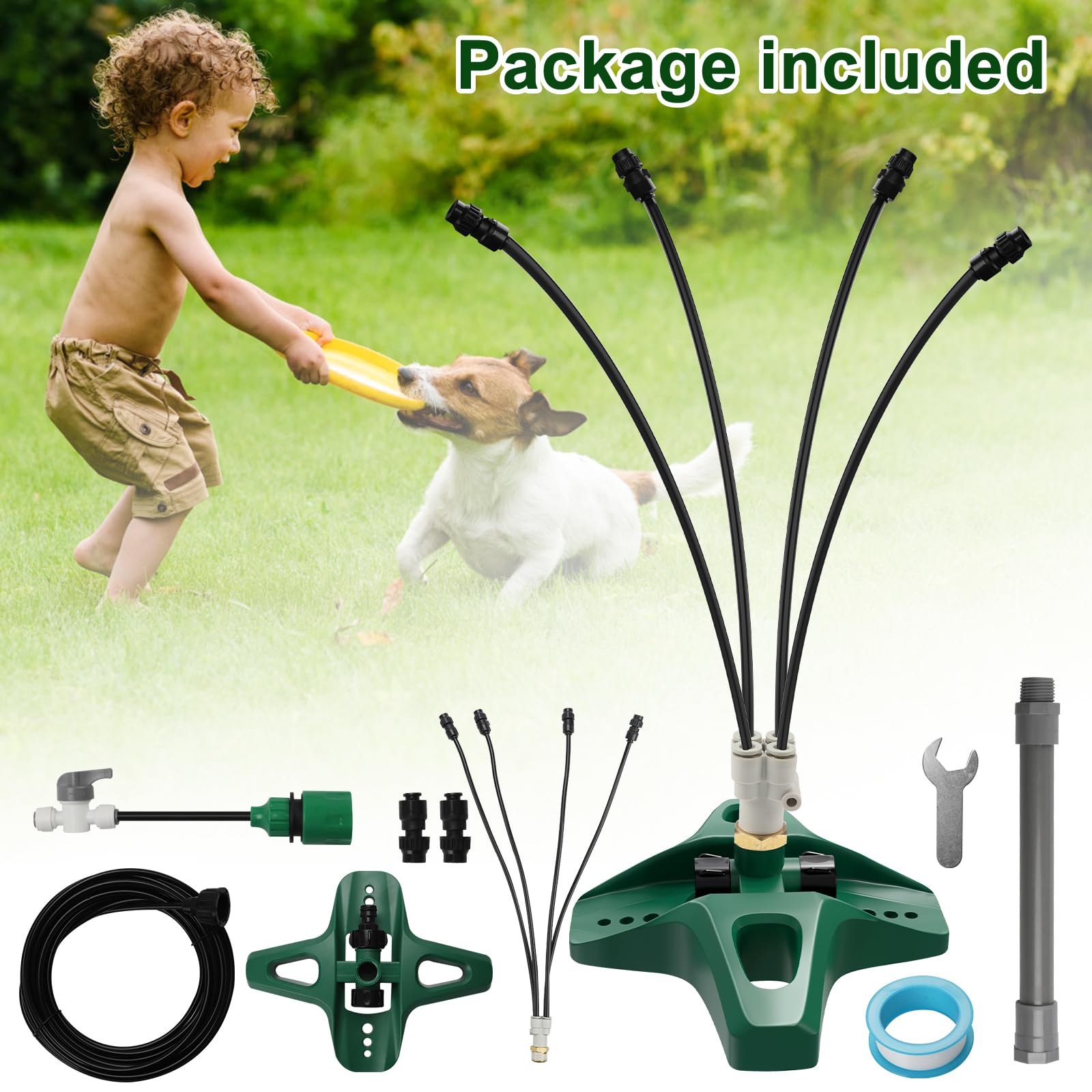 Snapklik.com : Standing Misters For Outside Patio, Upgraded 26.2FT