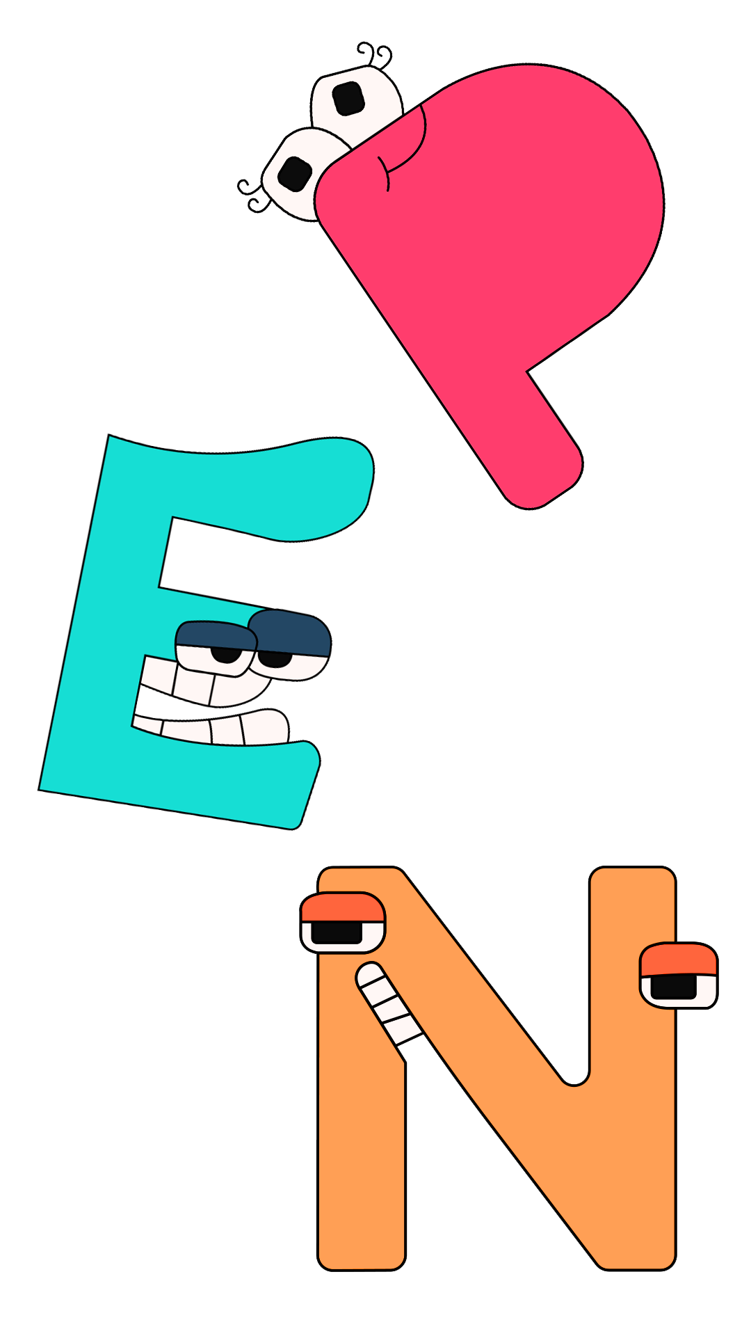 Alphabet Lore Coloring Book : Color By Number - ABC Coloring Games For ...