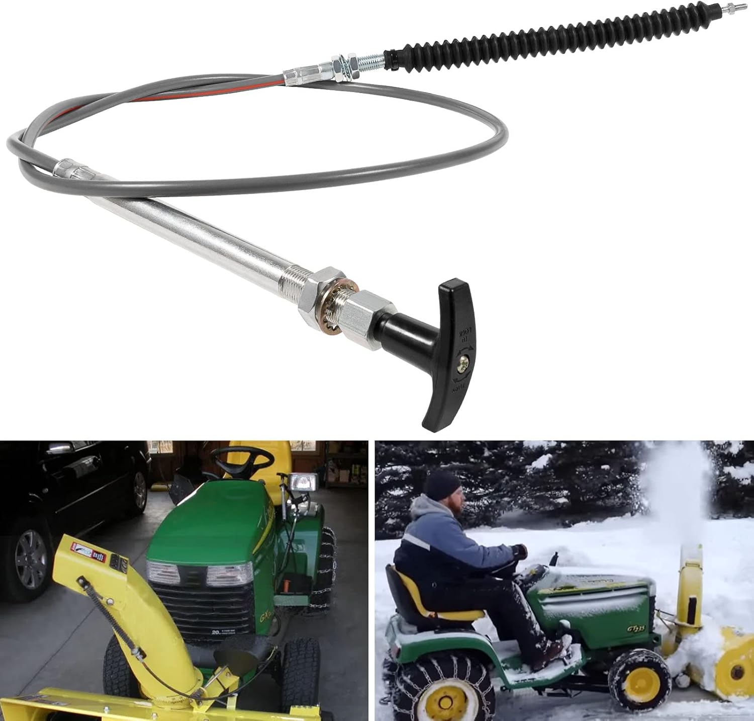 Amazon.com: AM126215 For Snow Blower Spout Chute Control Cable Fit for ...