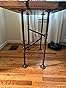 Amazon.com: Pipe DÉCOR Industrial Table Rustic Pipe Kitchen Metal Frame ...