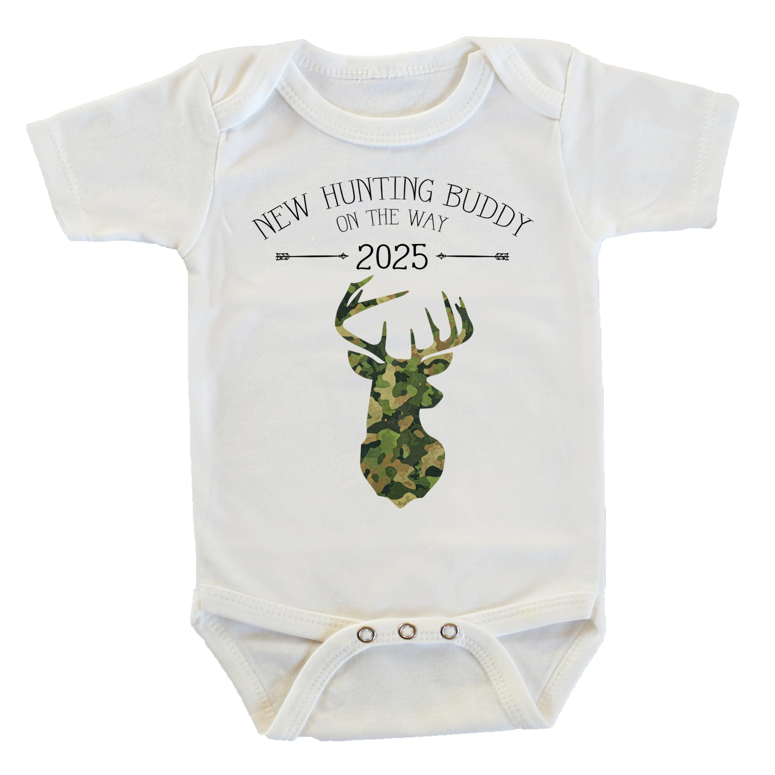 Amazon.com: Witty and Bitty New Hunting Buddy On The Way Pregnancy ...